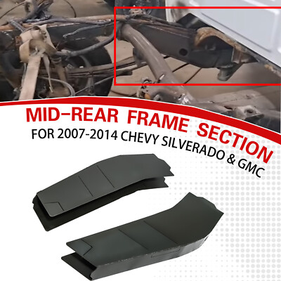 2007-2014 2nd/3rd gen Chevrolet Silverado 1500 Ext & Crew Cab Mid-Rear ...