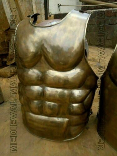 Roman Muscle Jacket Sca Larp Armor Jacket Medieval Cuirass Chest ...