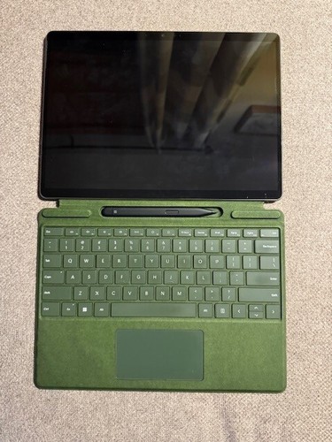 Microsoft Surface Pro 9 W/keyboard and pen Forest Green | eBay