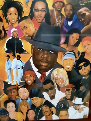 KOLONGI "POP HIP HOP" ARTIST COLLAGE ART PRINT | eBay