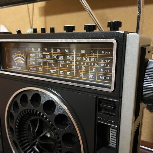 Panasonic National RQ-552 3 BAND Radio Cassette from japan Working Good ...