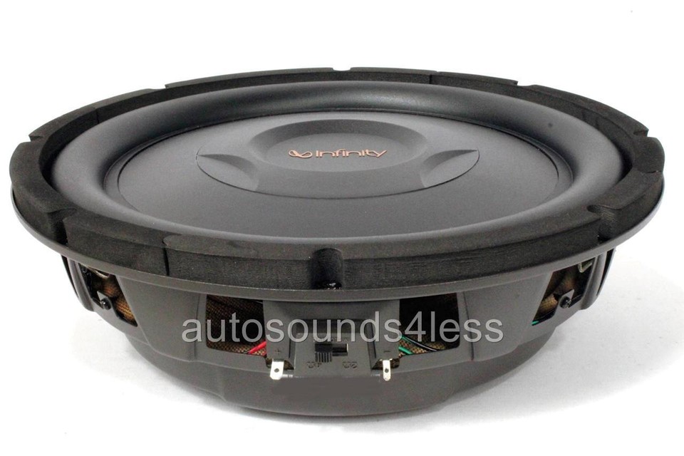 Infinity REF1200S 1000 Watts 12" 2 or 4 ohm Shallow Depth Mount Truck ...