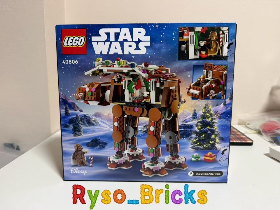 LEGO 40806 Gingerbread AT-AT Walker – Brand New Sealed IN HAND | eBay