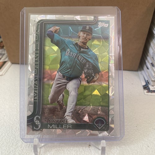 2025 Topps Series 2 Bryce Miller #358 Geometric Seattle Mariners SP | eBay