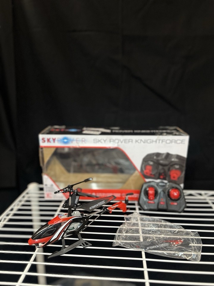 Sky Rover KnightVision R/C Remote Control Indoor Helicopter With Lights ...