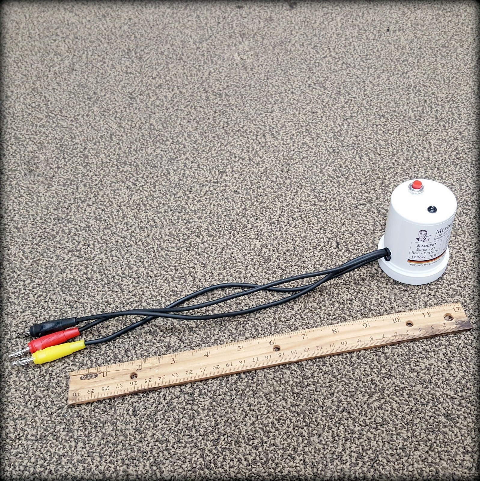 Mercedes Diagnostic Code Reader Tool OBD1 W140 R129 W124, E320, 190E ...