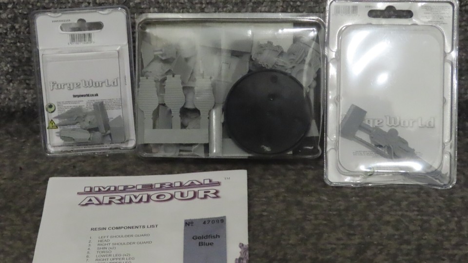 Forgeworld Chaos Space Marines Decimator Engine + Siege Claw + Butcher ...