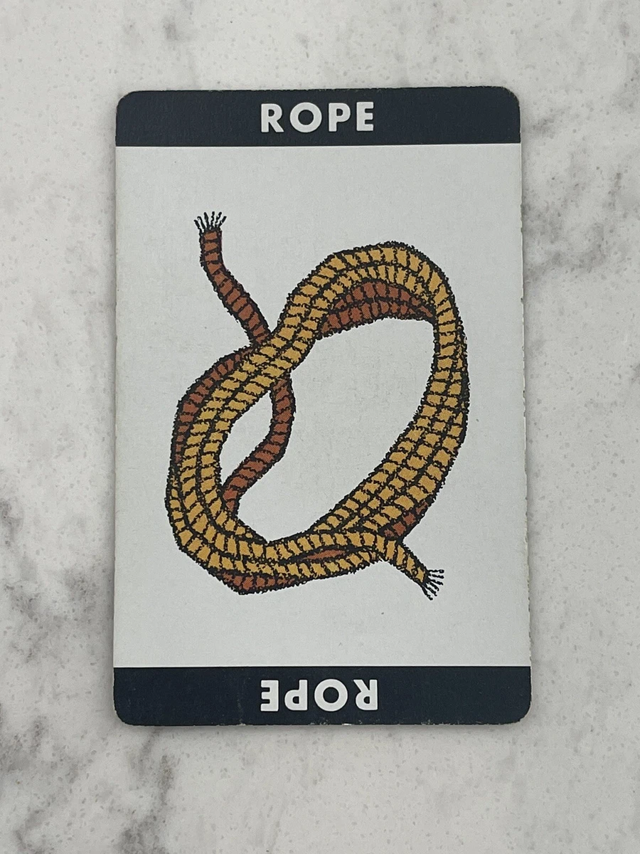 Rope Board Game Clue Cards