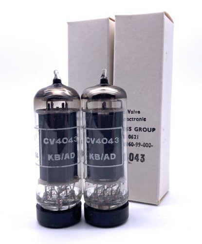 Matched Pair Brimar KB/AD CV4043 6BW6 Valves Tubes New Old Stock | eBay