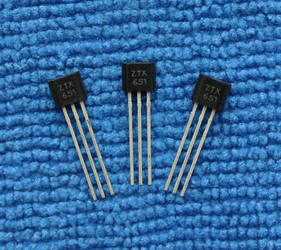 5pcs ZTX651 Integrated Circuit IC TO-92 | eBay