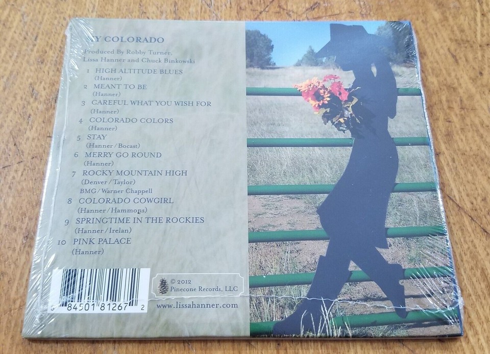 My Colorado by Hanner, Lissa (CD, 2012) Digipak New Sealed Free ...