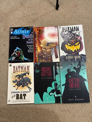 Batman Trade Paperback TPB Set Lot Frank Miller Grendel Ghosts More | eBay