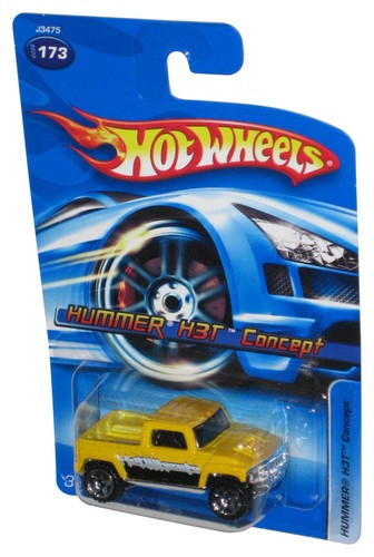 Hot Wheels Hummer H3T Concept (2006) Mattel Yellow Toy Car #173 | eBay