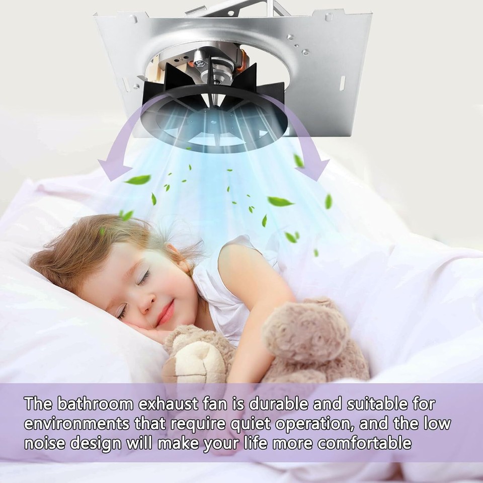 S97012029 Bathroom Fan Motor Assembly for Broan 663-B, 688-B, 663-C ...