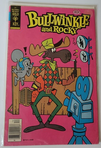 Bullwinkle and Rocky Whitman Comic No. 24-1979 | eBay