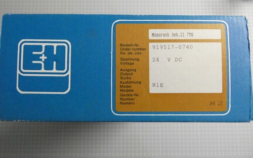 Endress+Hauser Monorack Gehäuse II 7TE Modell R1E; 919517-0740 | eBay.de