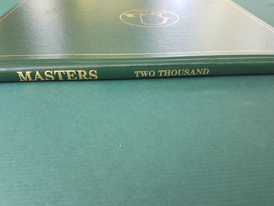 2000 Masters Golf Annual - Augusta National | eBay