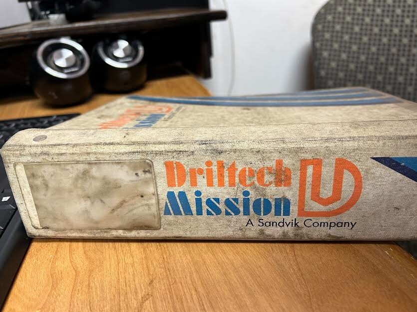 DRILTECH MISSION D25KW PARTS MANUAL, SANDVIK DRILL RIG BOOK WATER WELL TRUCK BLA | eBay