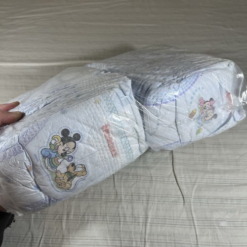 Vtg Huggies Snug & Dry Plus Baby Mickey Minnie Mouse Size 1 Baby ...