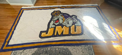 James Madison University JMU NCAA Gym BANNER FLAG 6 ft by 12 ft HUGE ...