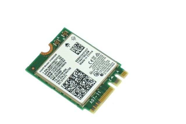 HP Compaq 852511-001 Intel Wireless AC 3168ngw Genuine Bluetooth WiFi ...