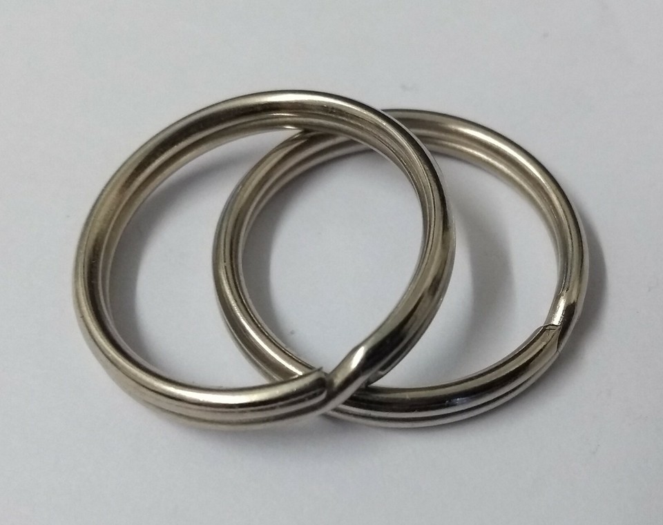 Originale Militare Inglese Altezza Cav Numero Placcato Nichel 24.7mm Split Rings | eBay