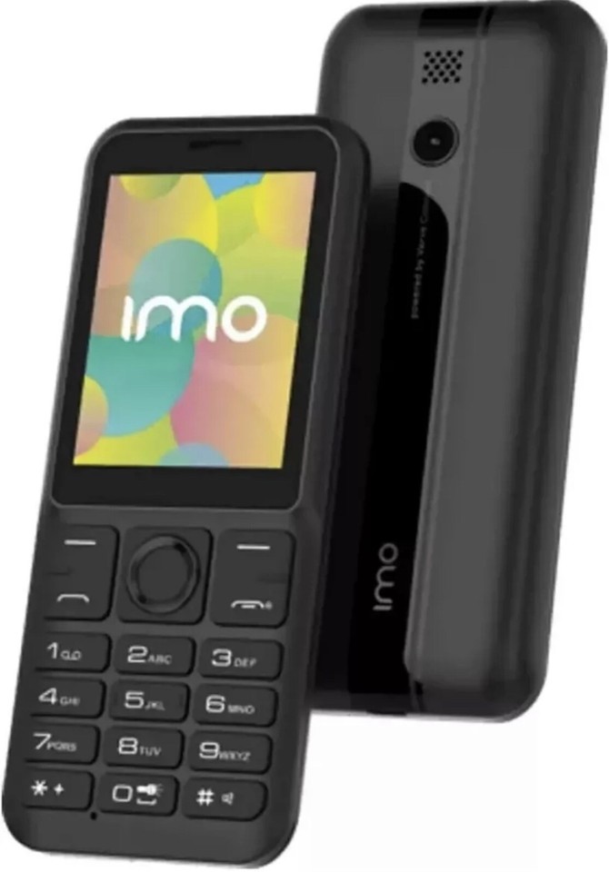 New IMO Dash 4G Black UK Big Button SIM Free Unlocked Mobile Phone ...