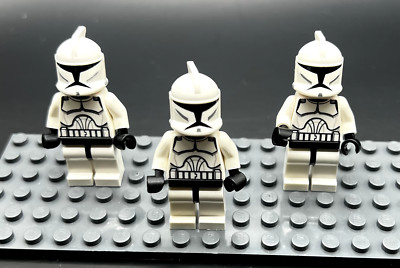 LEGO Star Wars Clone Wars sw0200 Clone Trooper Minifig lot of 3 | eBay