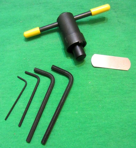 DAN WESSON 44 MAGNUM BARREL NUT TOOL & FEELER GAUGE! ALLEN WRENCHES ...