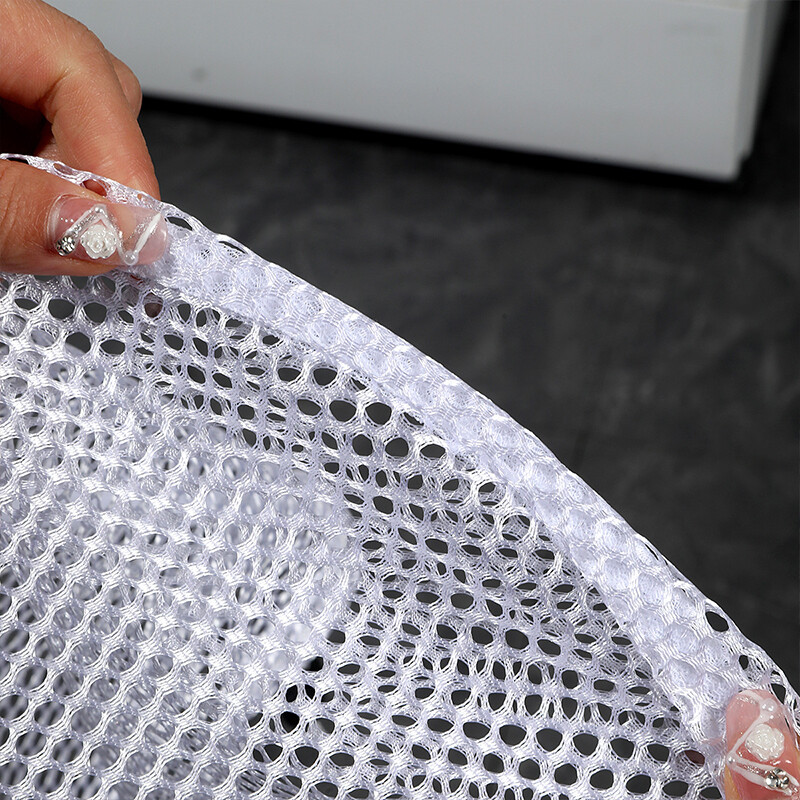 Laundry Bags Thicken Mesh Extra Large Net Drawstring Washing Basket ...