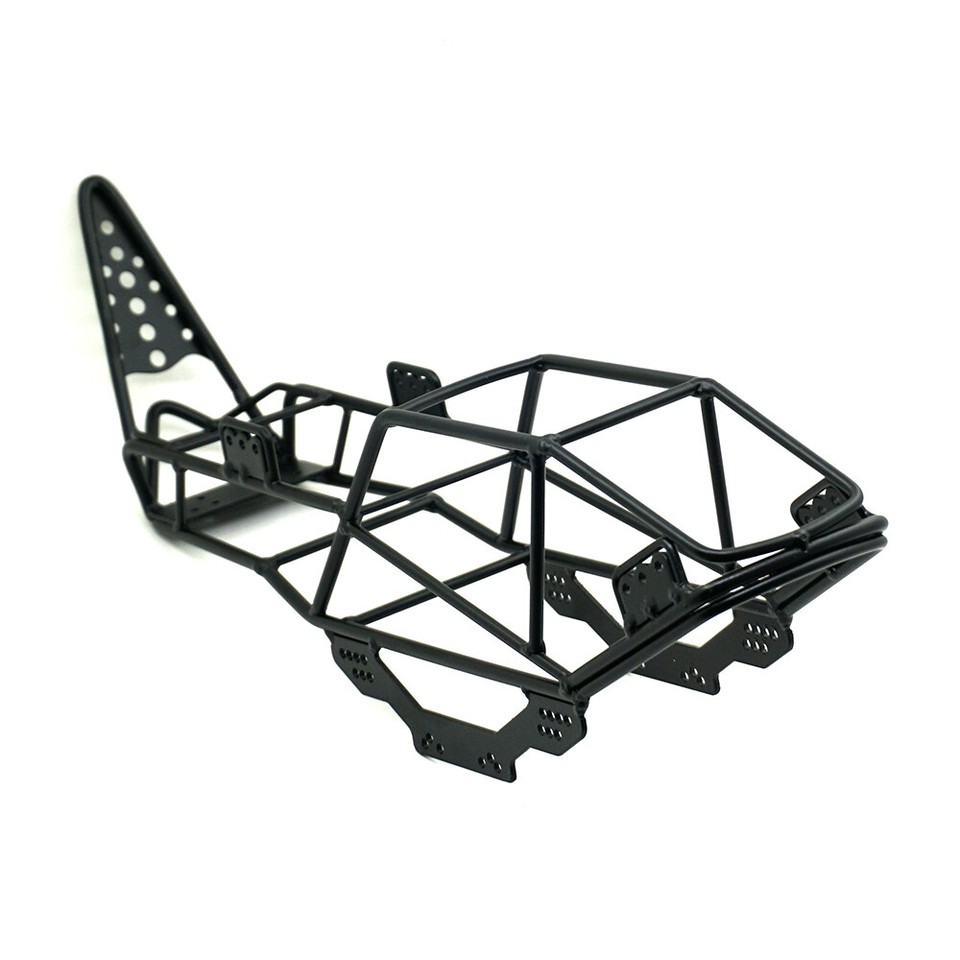 Metal Chassis Frame Body Roll Cage Black For Axial SCX10 1/10 RC Rock ...