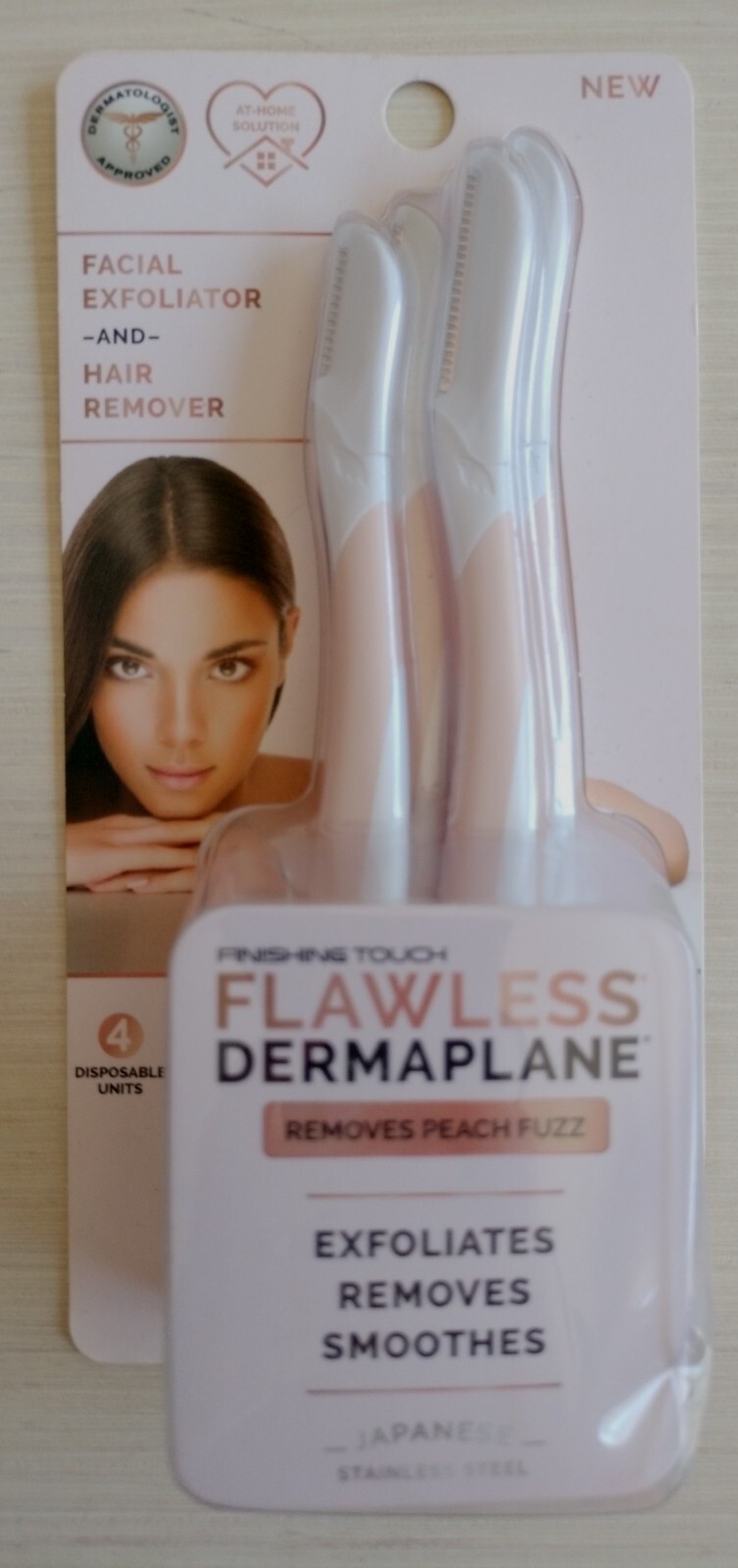 Finishing Touch Flawless Dermaplane Facial Exfoliator and Hair Remover ...