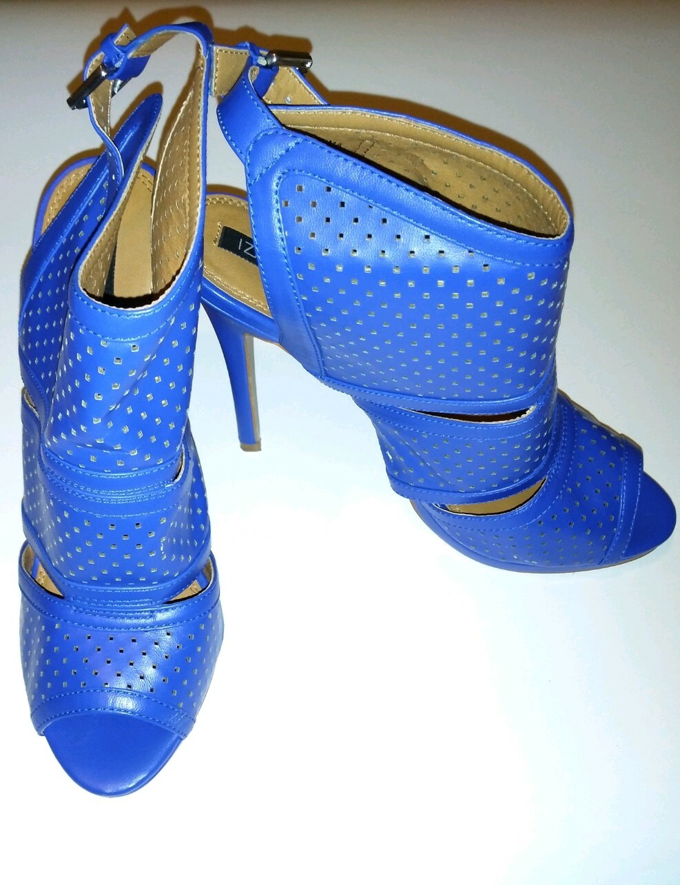 Izabella Rue Blue Women's High Heel Valentine's day Date night shoe US ...