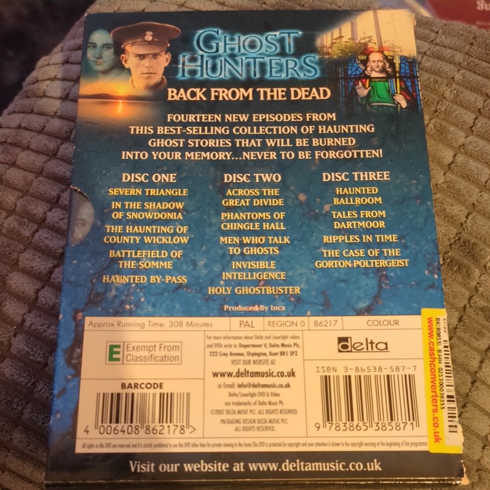 Ghost Hunters - Series 2 Back From The Dead DVD Boxset | eBay UK