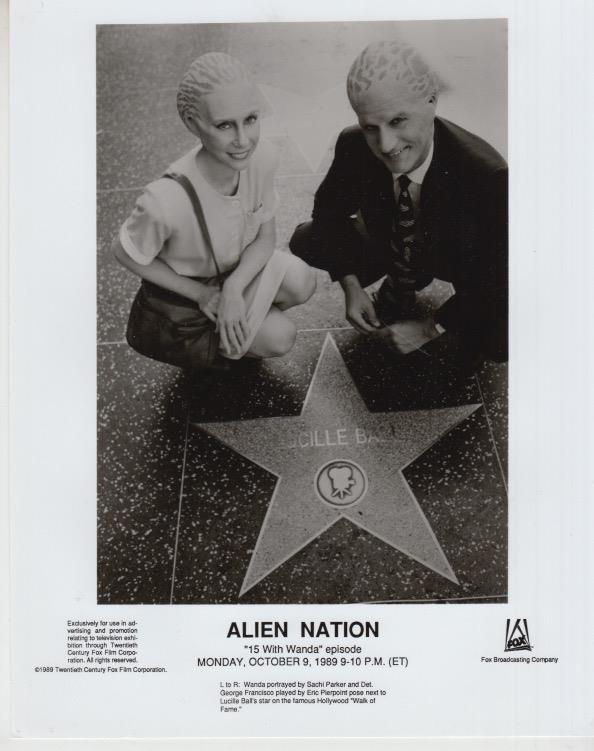 Sachi Parker, Eric Pierpoint in "Alien Nation" FOX -Original TV Still ...