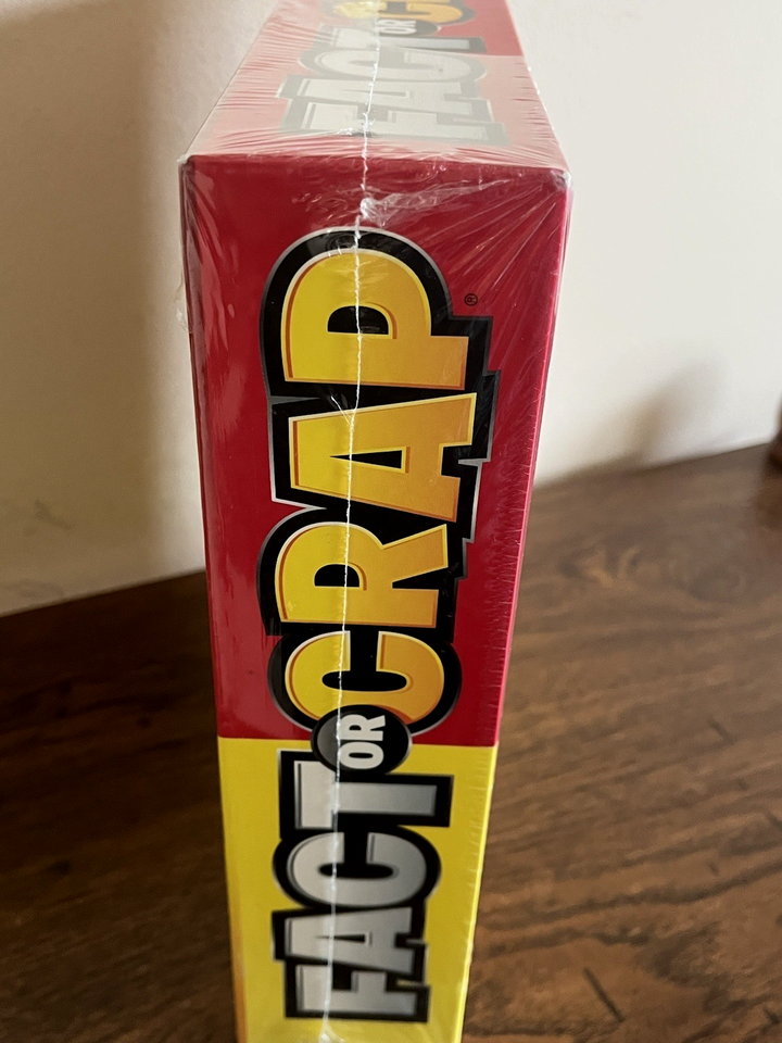 Fact or Crap Game~ BRAND NEW SEALED ~ Spin Master ~ Trivia with ...