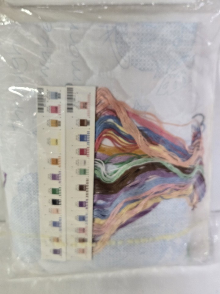 Dimensions Nighttime Prayer Stamped Cross Stitch Baby Quilt Kit 34”x43 ...