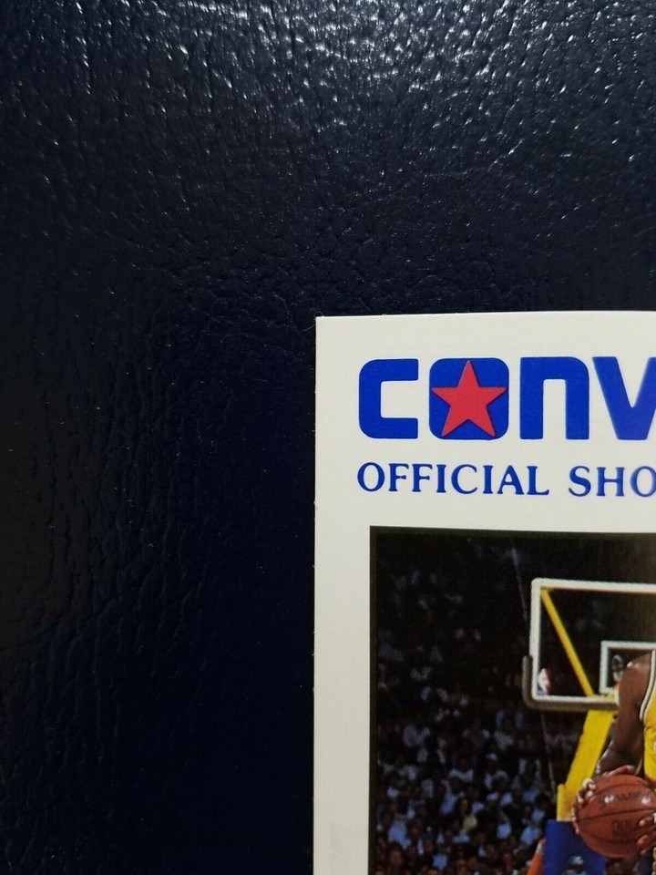 Magic Johnson LA Lakers CONVERSE #32 1989 RARE ODDBALL BEAUTIFUL WOW ...