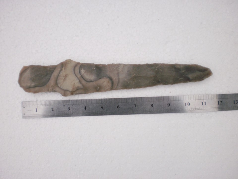 Ancient Rarest Neolithic Stone Knife Srear Dagger Blade Prehistoric ...