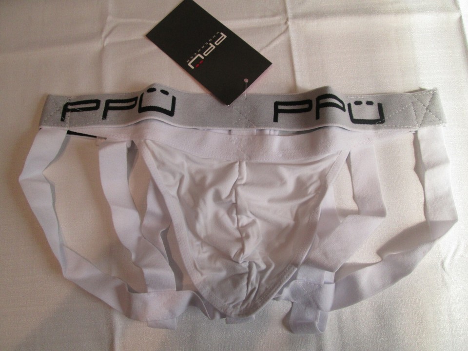 PPU underwear Boxer Ring Jock Strap BLACK 1305 (L) | eBay