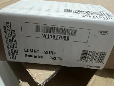 New Replacement Range Element For Whirlpool W11517959 By OEM Parts ...