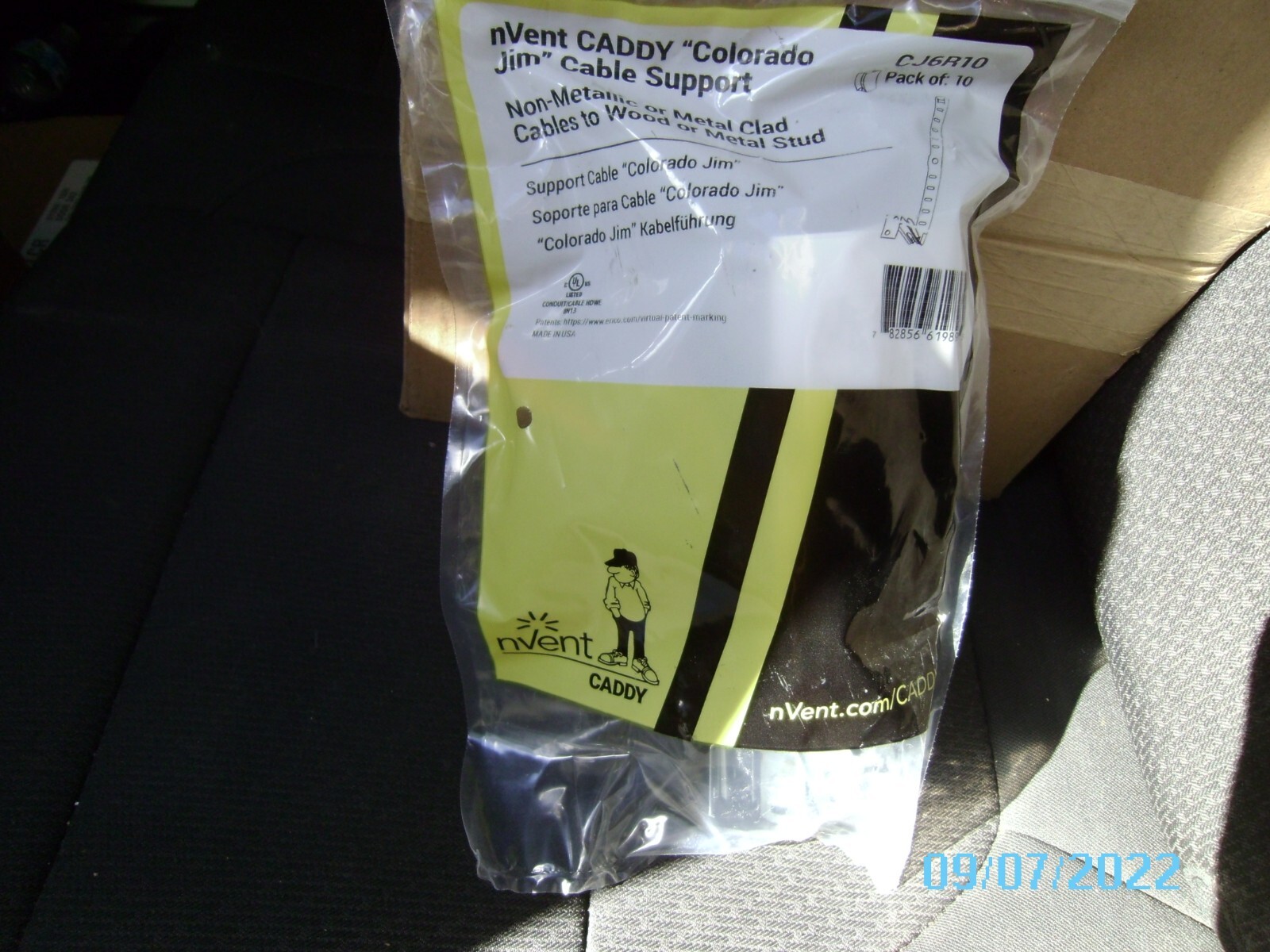 NVENT Caddy ERICO CJ6 Colorado Jim Cable Support Clip (bag of 10) | eBay