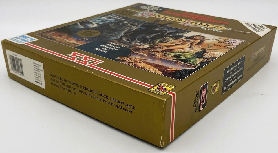 Vintage Advanced Dungeons Dragons Dragonlance Collectors Edition 3 PC Game Pack | eBay
