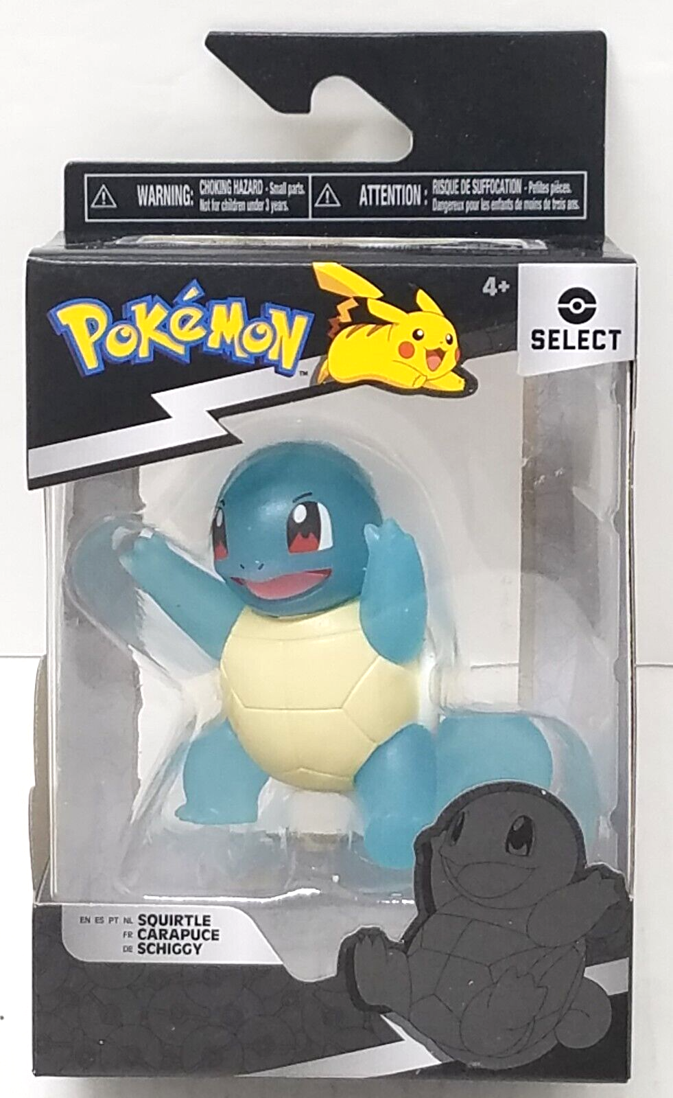 POKEMON SELECT Bulbasaur Squirtle Pikachu Charmander Translucent Figure ...