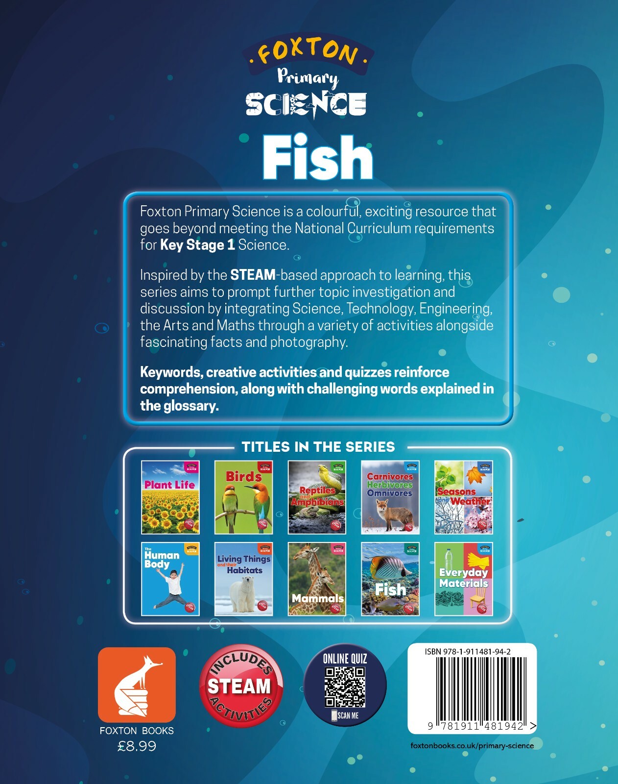 Foxton Primary Science: Fish (KS1 Science) NEW | eBay UK