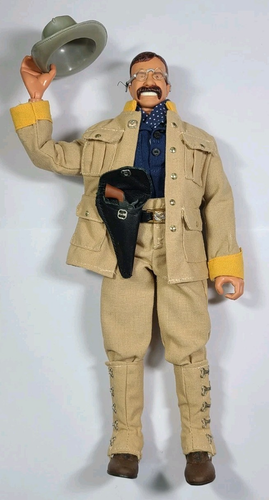 Hasbro GI Joe Theodore Roosevelt Teddy Rough Riders 12" Figure | eBay