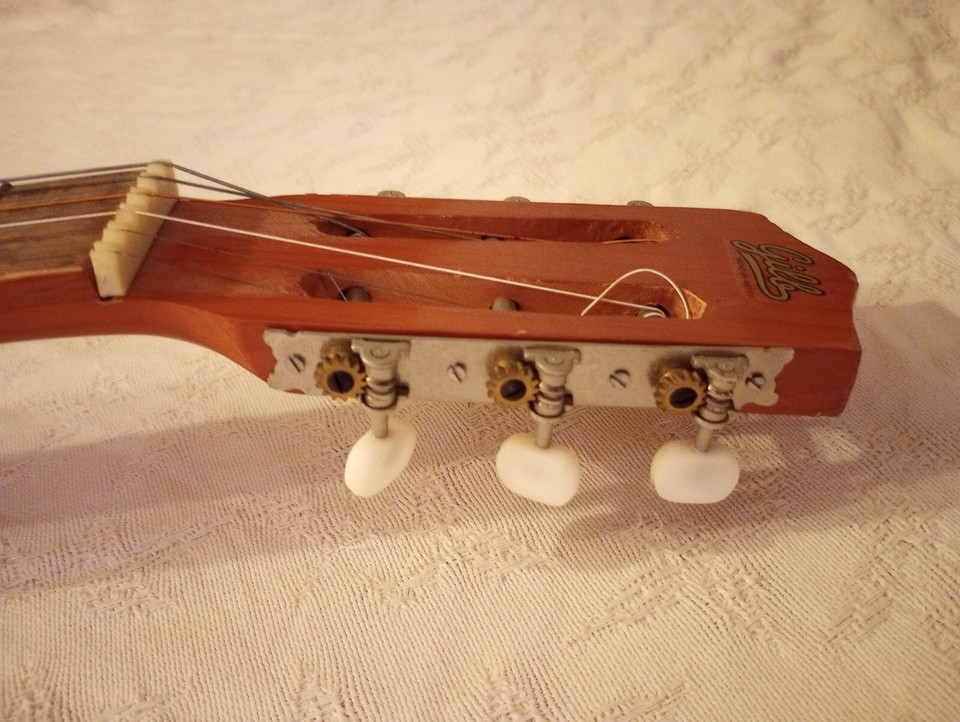 GUITAR - Vintage GILB Guitar Acoustic Classical Quality Made Artisan ...