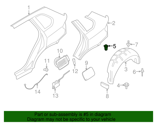 BMW 07147373381 Genuine OEM Wheelhouse Liner Nut for sale online | eBay