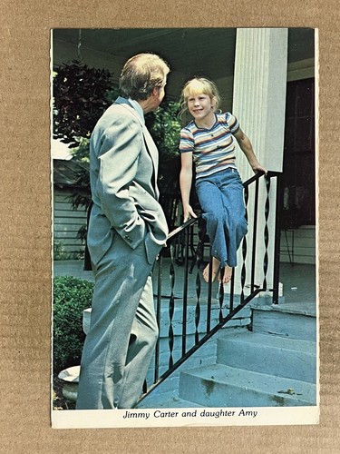 Postcard President Jimmy Carter Daughter Amy Mother Allie’s Home ...