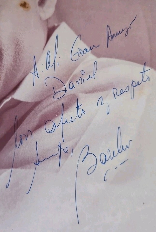 BASILIO SI TE HUBIERA CONOCIDO AYER SIGNED BY BASILIO ORIGINAL 1990 BMS ...